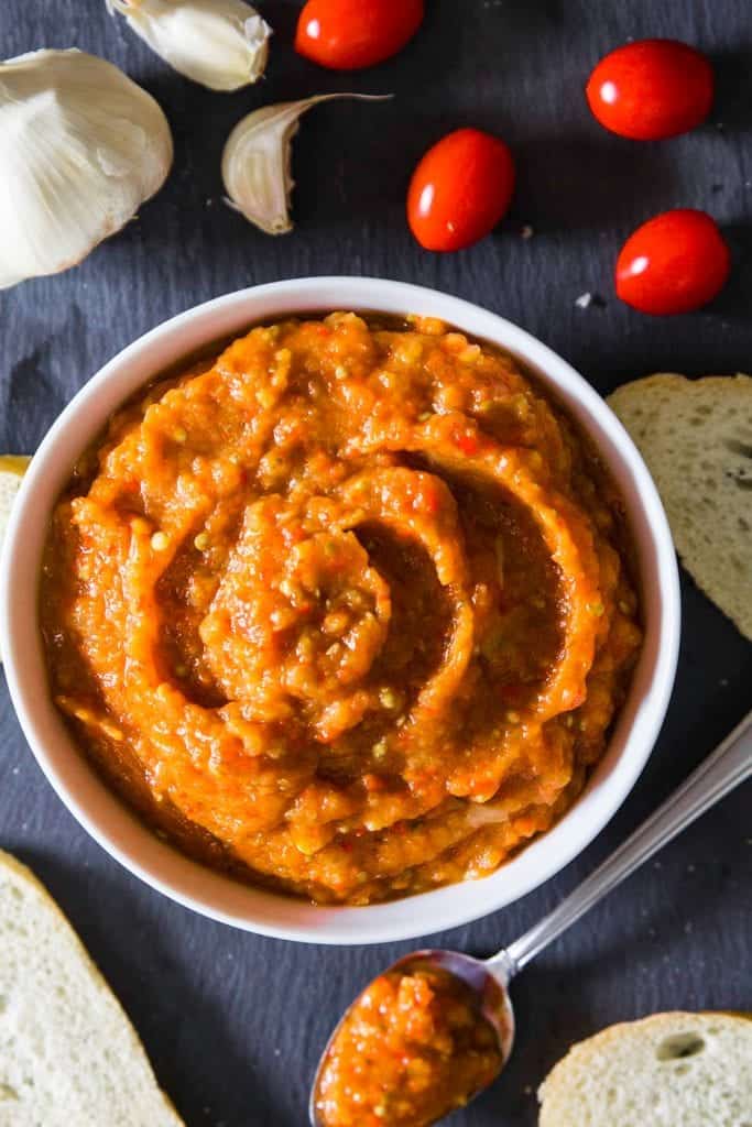 Eggplant Caviar Spread (Ikra) Recipe - Simply Home Cooked