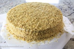 Honey Raspberry Cake - Simply Home Cooked