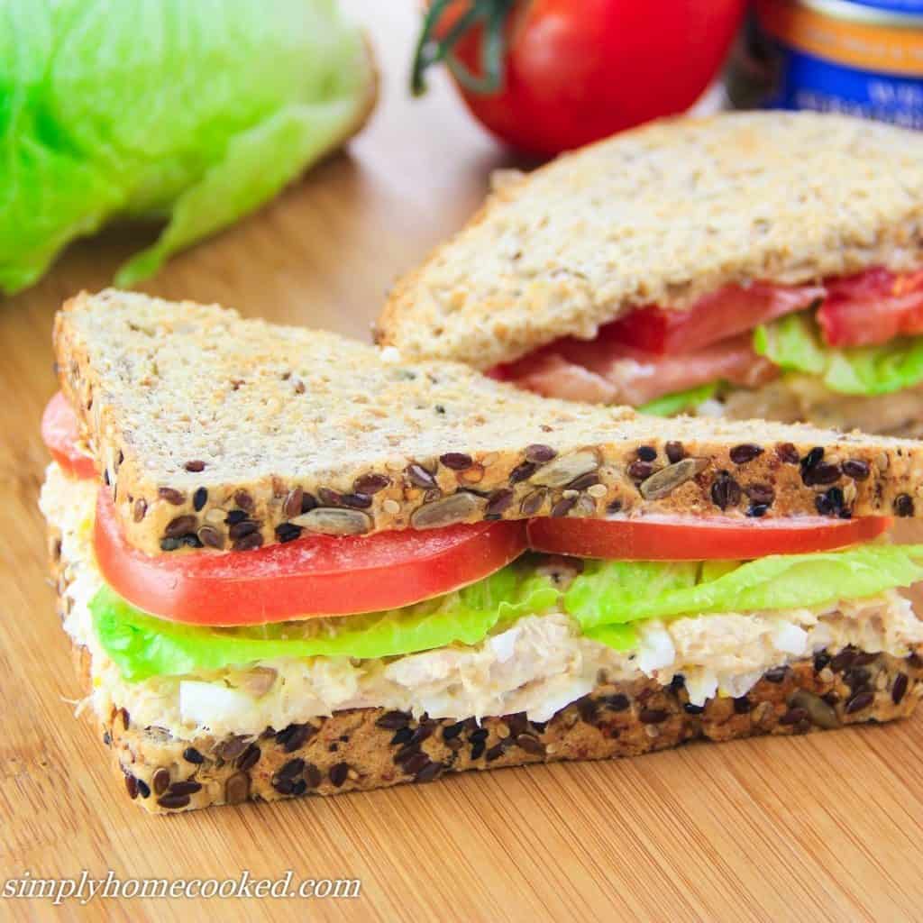 Tuna Sandwich - Simply Home Cooked