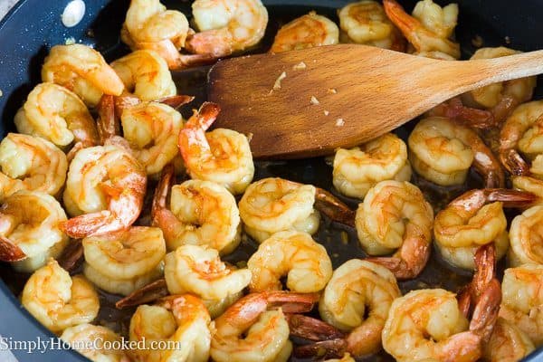 Garlic Ginger Shrimp - Simply Home Cooked