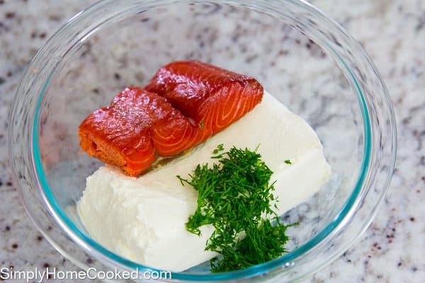 Smoked Salmon Cucumber Rolls - Simply Home Cooked