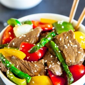 Pepper Steak Recipe - Simply Home Cooked