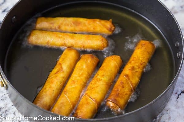Crispy Spring Rolls - Simply Home Cooked