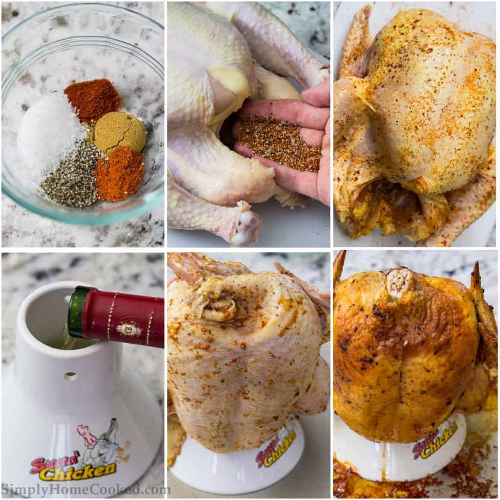 Vertical Roasted Chicken - Simply Home Cooked