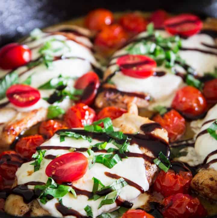 Baked Caprese Chicken - Simply Home Cooked