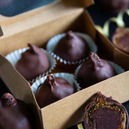 Chocolate Brandy Fig Bonbons - Simply Home Cooked