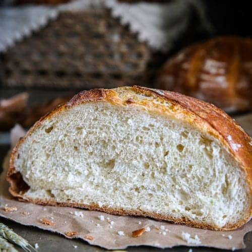 Rustic Bread Recipe (overnight) - Simply Home Cooked
