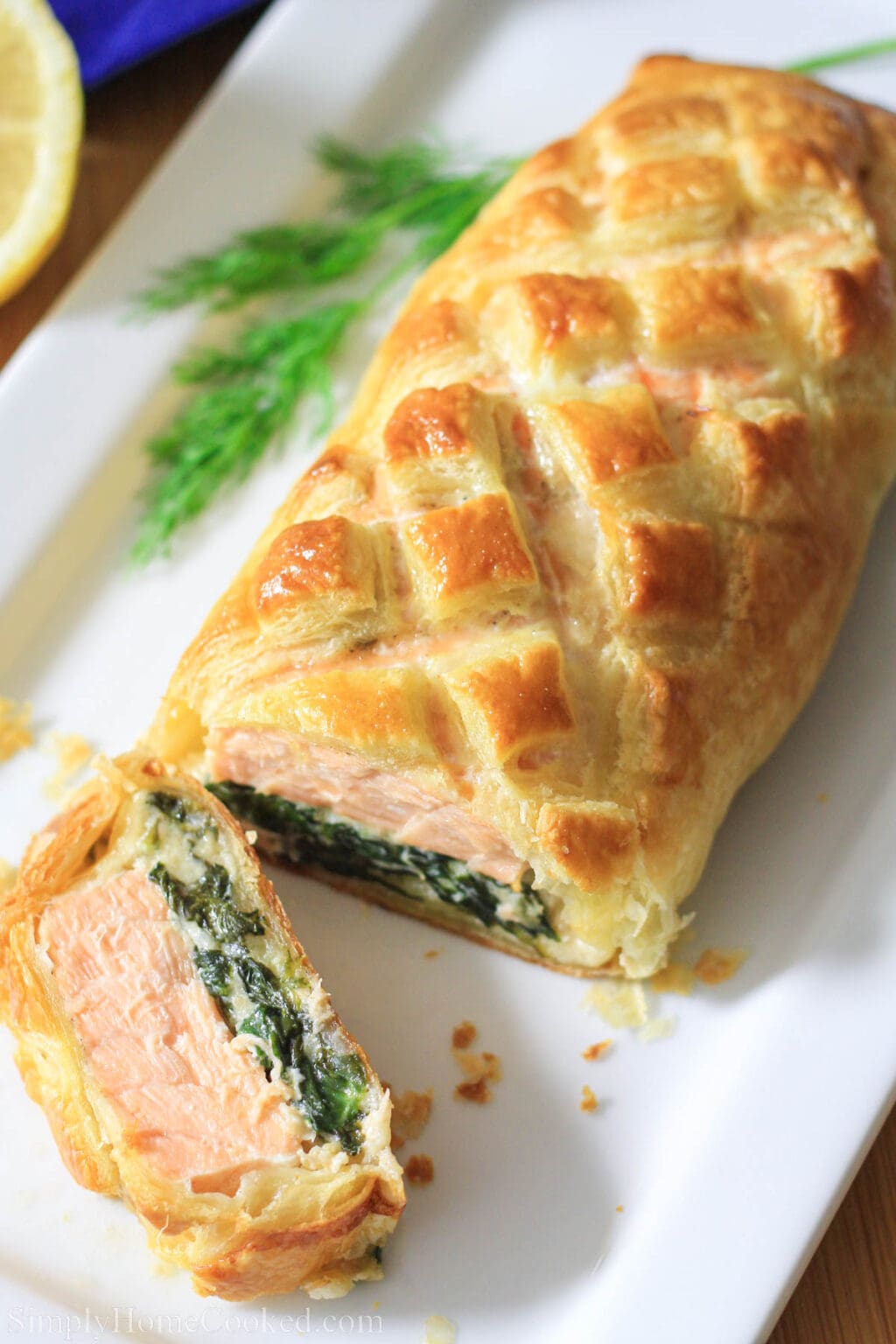 Salmon Wellington - Simply Home Cooked