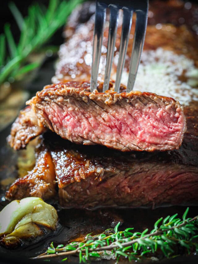 Grilled Ribeye Steak - Simply Home Cooked