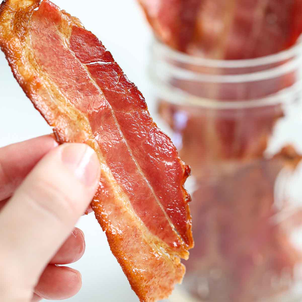 Crispy Air Fryer Bacon - Simply Home Cooked