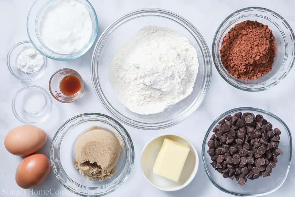 Double Chocolate Cookies (VIDEO) - Simply Home Cooked