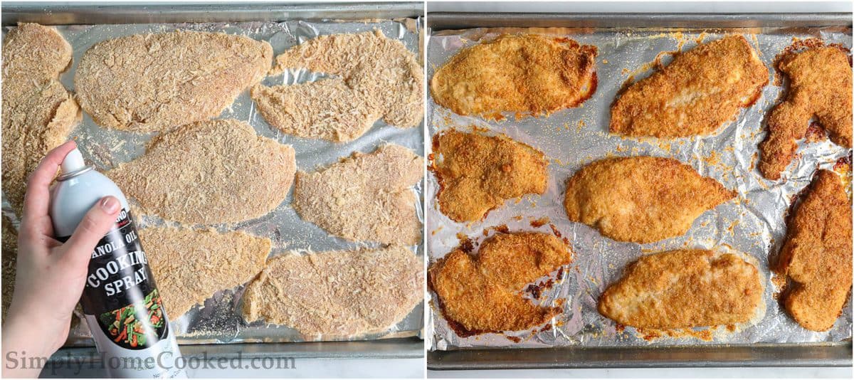 Baked Breaded Chicken Cutlets - Simply Home Cooked