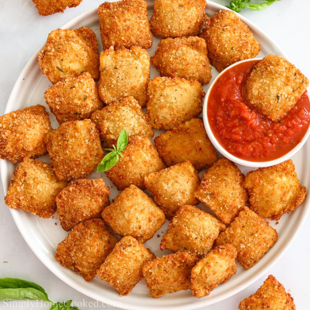 Crispy Fried Ravioli - Simply Home Cooked