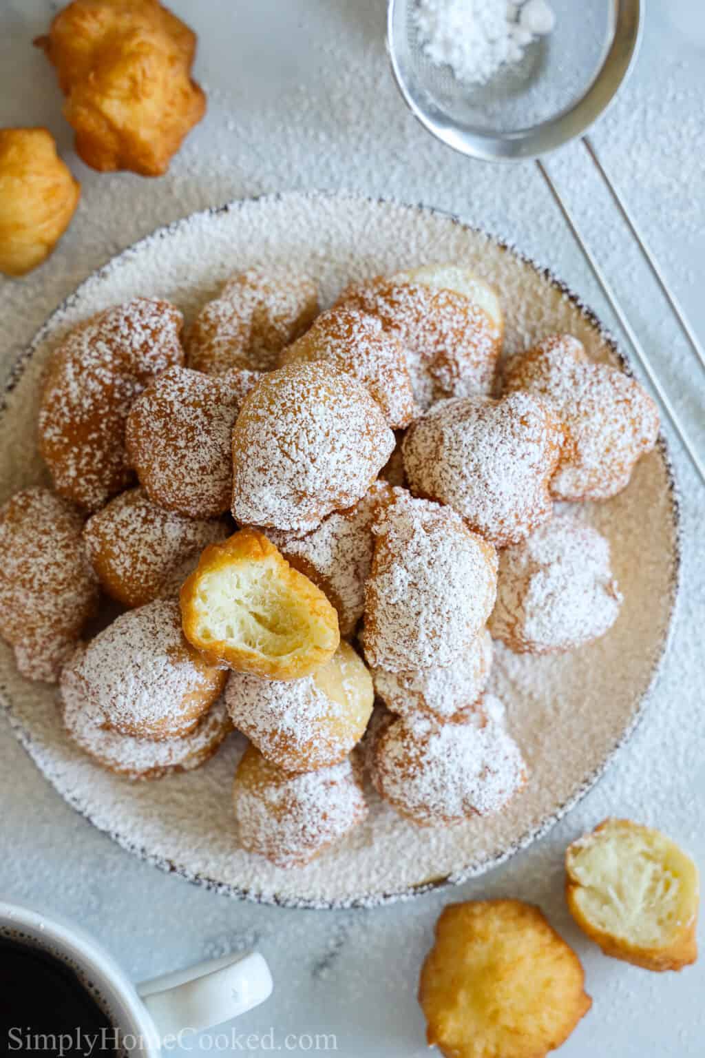 Zeppole Recipe - Italian Donuts - Simply Home Cooked