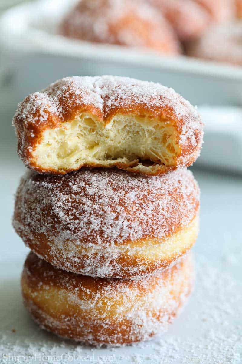 Perfect Sugar Donuts - Simply Home Cooked