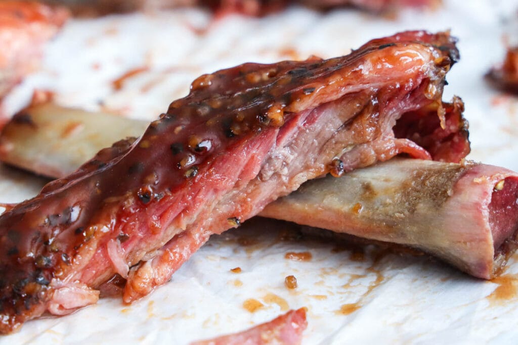 Smoked Ribs Recipe - Simply Home Cooked