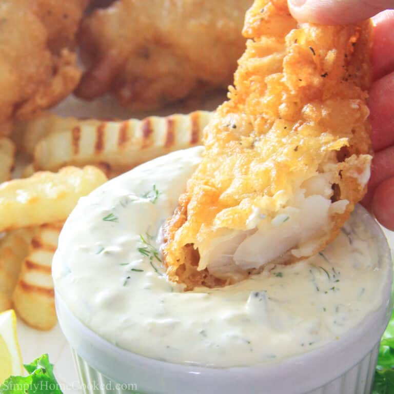 Homemade Beer Battered Cod - Simply Home Cooked