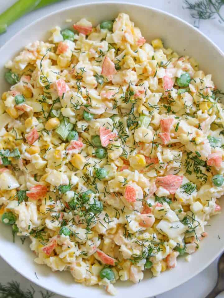 Creamy Cucumber Radish Salad - Simply Home Cooked