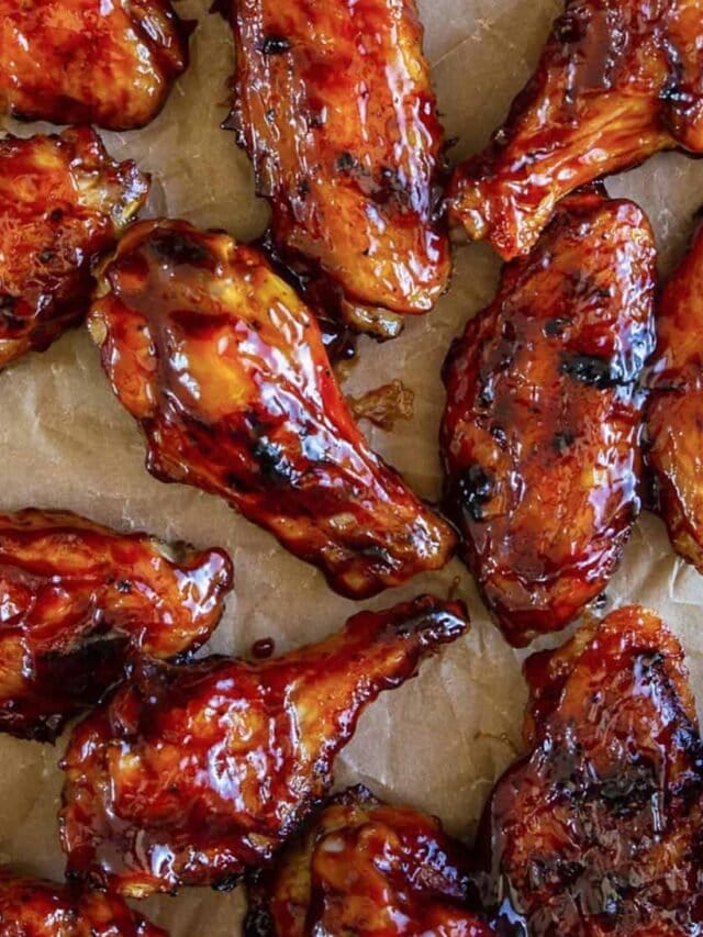 BBQ Chicken Wings - Simply Home Cooked