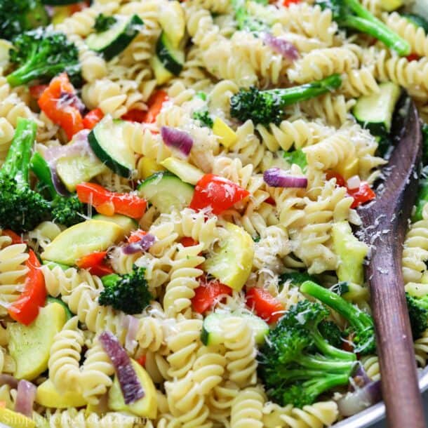 Easy Pasta Primavera - Simply Home Cooked