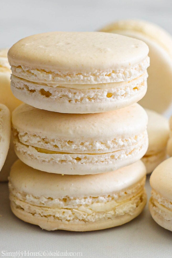 Vanilla Macarons - Simply Home Cooked