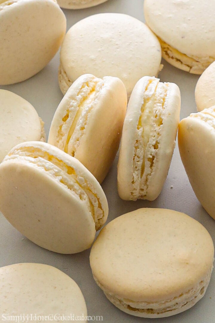 Vanilla Macarons - Simply Home Cooked