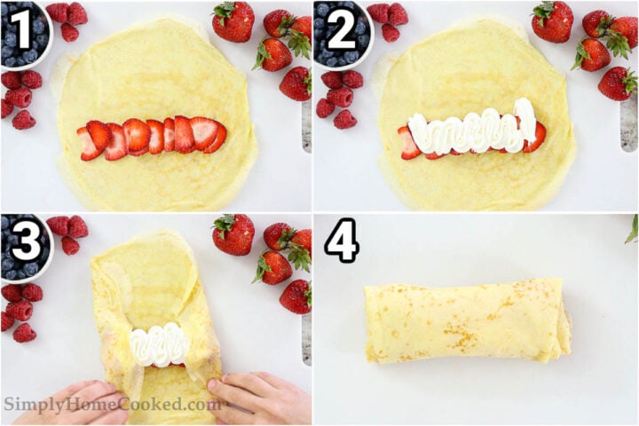 Crepe Recipe (VIDEO) - Simply Home Cooked