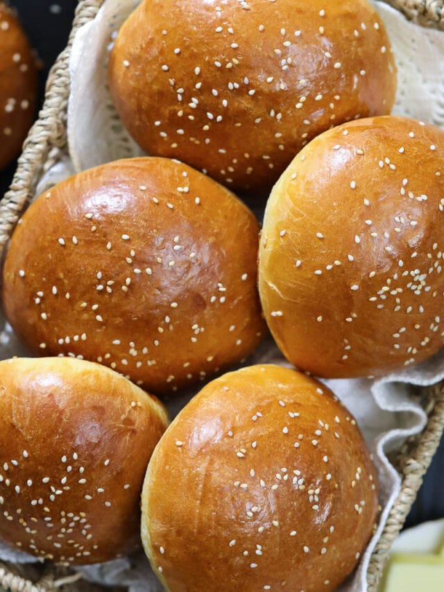 Brioche Bun - Simply Home Cooked