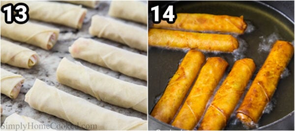 Fried Spring Rolls (VIDEO) - Simply Home Cooked