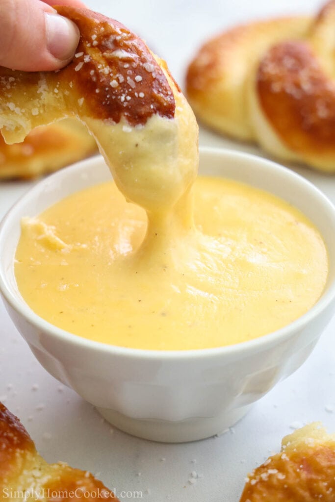 Pretzel Cheese Dip Simply Home Cooked 