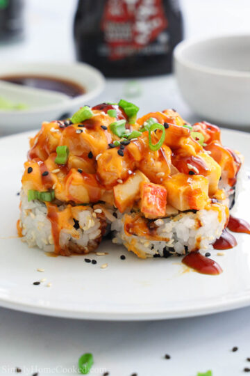 Volcano Roll - Simply Home Cooked