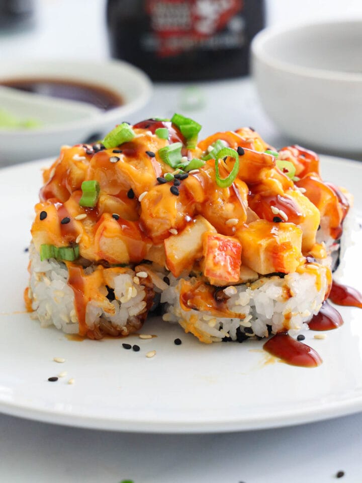 Salmon Skin Roll - Simply Home Cooked