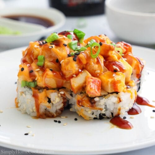 Volcano Roll - Simply Home Cooked