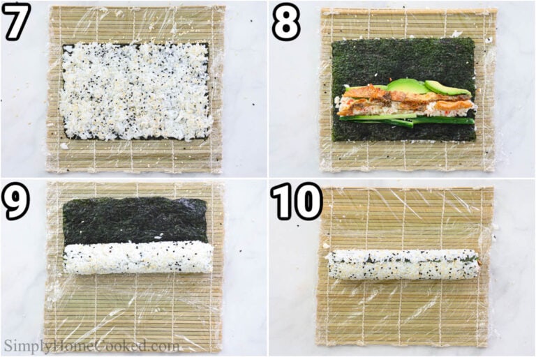Salmon Skin Roll - Simply Home Cooked