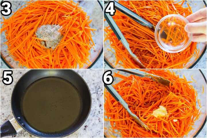 Shredded Carrot Salad - Simply Home Cooked