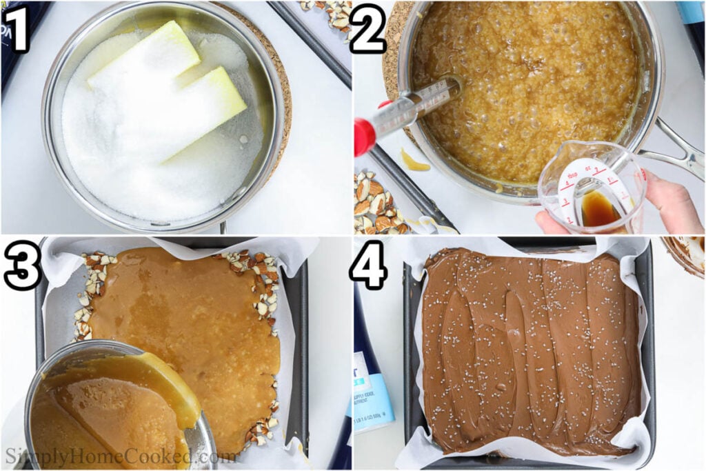 Easy Toffee Recipe - Simply Home Cooked