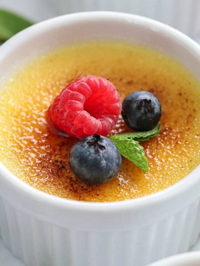 Crème Brulée - Simply Home Cooked
