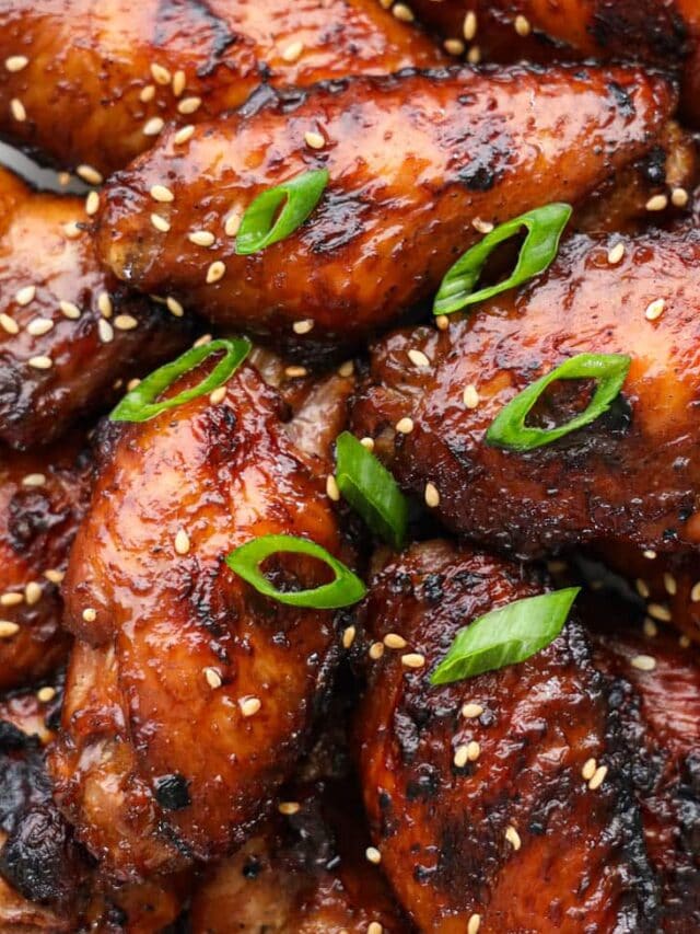 Teriyaki Chicken Wings - Simply Home Cooked