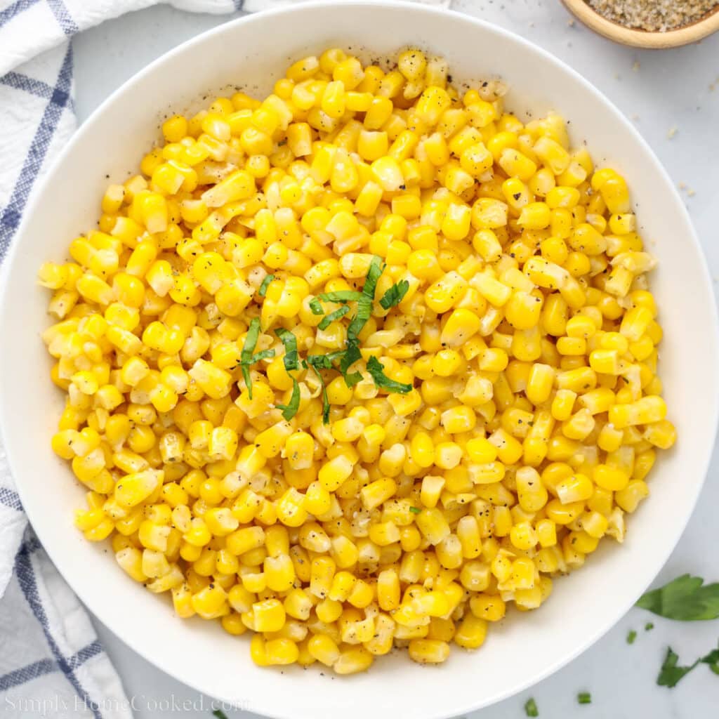 How to Cook Frozen Corn - Simply Home Cooked