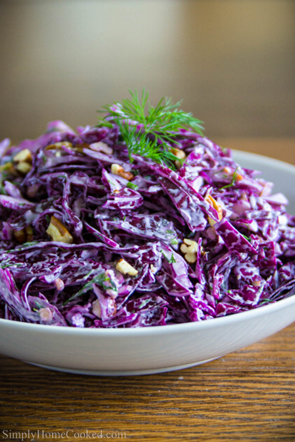 Purple Cabbage Salad