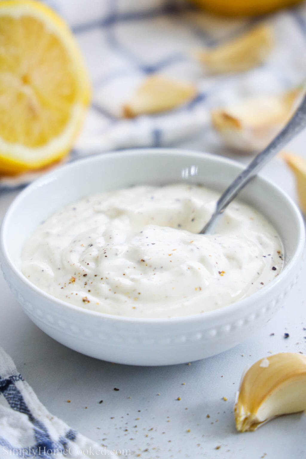 Garlic Aioli - Simply Home Cooked