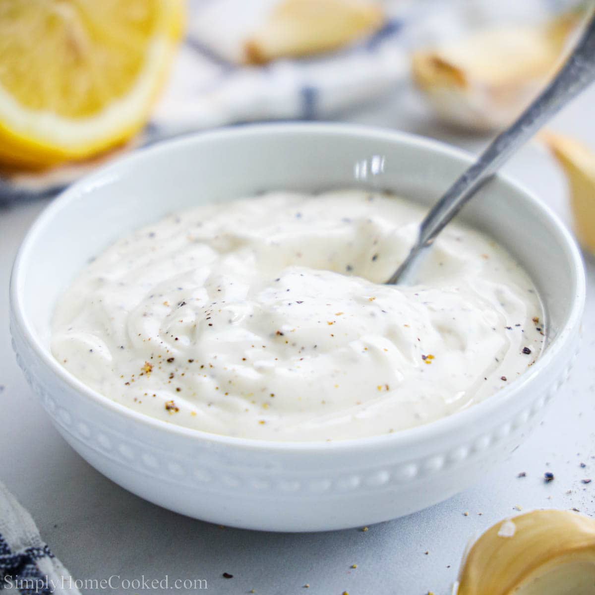 Garlic Aioli - Simply Home Cooked