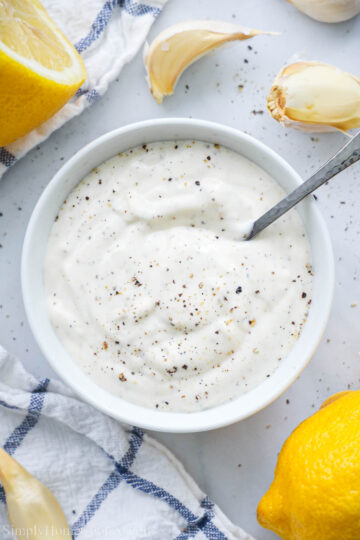Garlic Aioli - Simply Home Cooked
