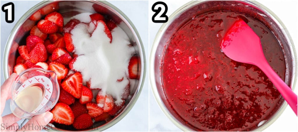 3 Ingredient Strawberry Jam (no pectin) - Simply Home Cooked