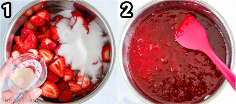 3 Ingredient Strawberry Jam (no pectin) - Simply Home Cooked