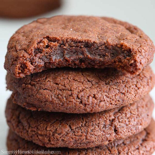 Chewy Nutella Cookies - Simply Home Cooked