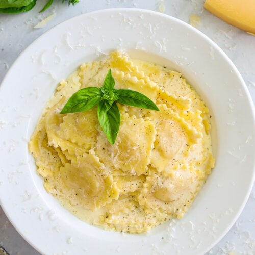 Easy Four Cheese Ravioli (15-Minute Meal) - Simply Home Cooked