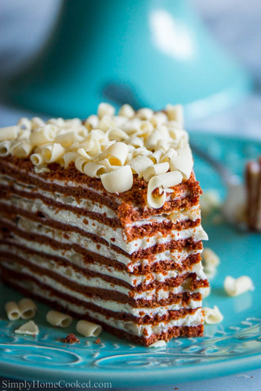 Chocolate Spartak Cake - Simply Home Cooked