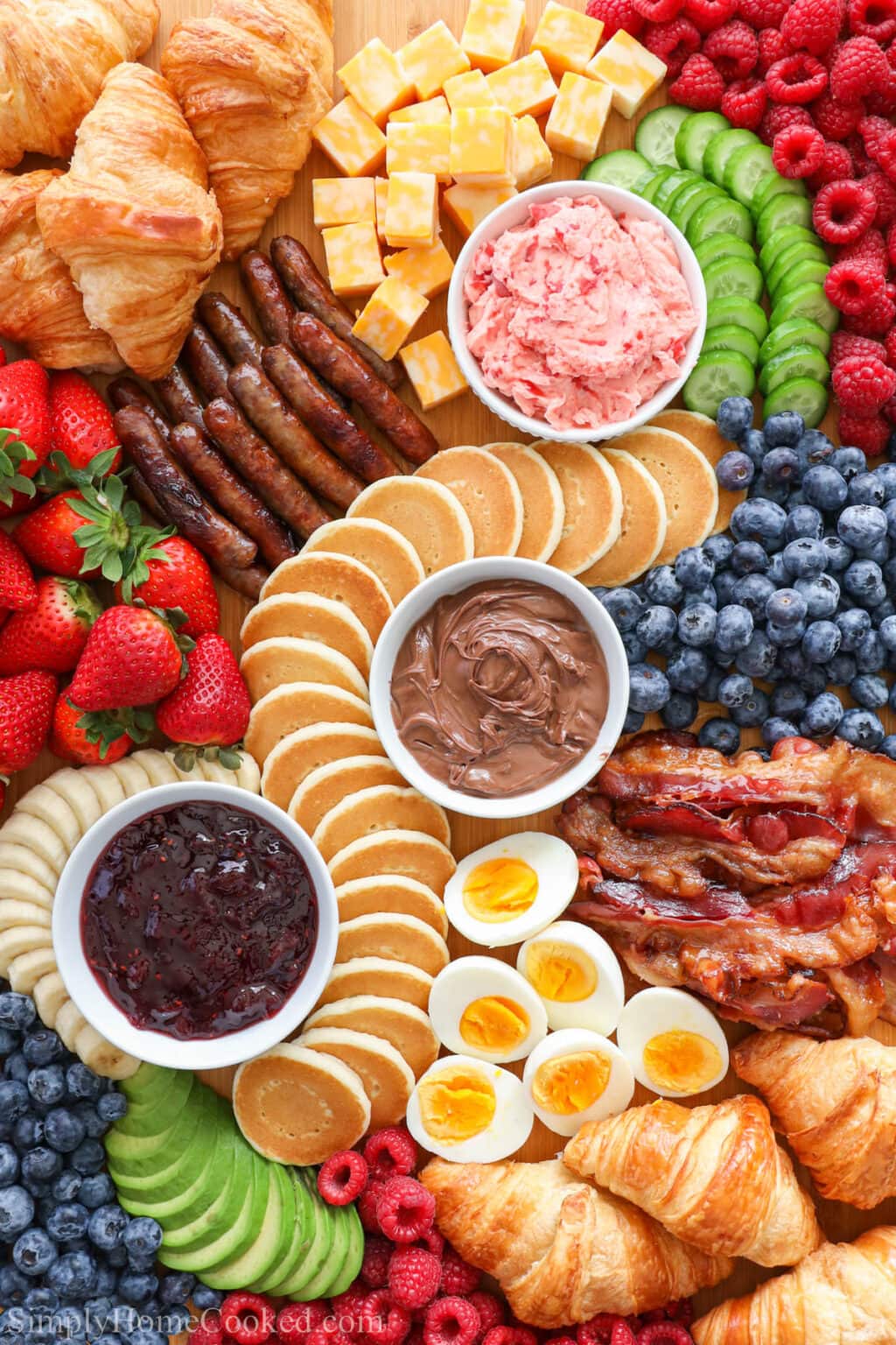 Breakfast Charcuterie Board - Simply Home Cooked