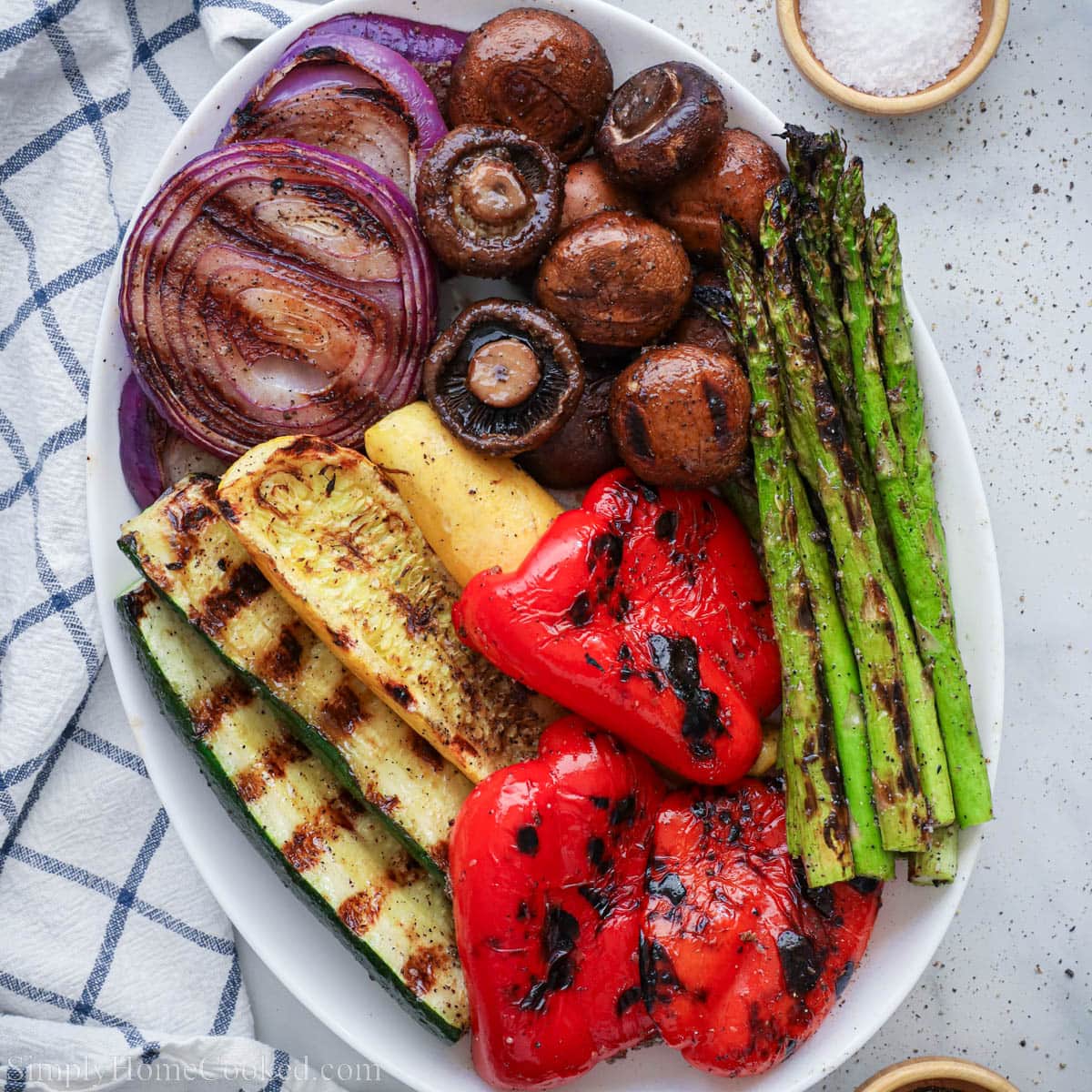 Grilled Vegetables - Simply Home Cooked